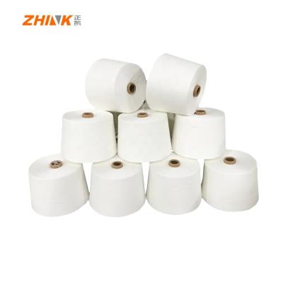 Cina Poliestere/Viscose Ne32s/1 Siro Compact Spun Yarn per la maglieria certificato GRS 830TPM Twist in vendita