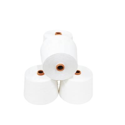 China 100% recyceltes Polyester Ne20/1 Spundgarn GRS RCS-Zertifizierung für Strickwaren zu verkaufen