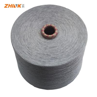 Cina Alto tenore 100% poliestere NE30S/1 32S/1 40S/1 Siro Spun in nero per maglieria e tessitura in vendita