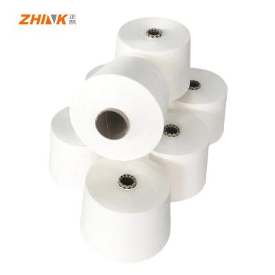 Cina 80% poliestere/Lenzing Modal NE40S/1 Siro Compact Spun Yarn per la maglieria bianco grezzo in vendita