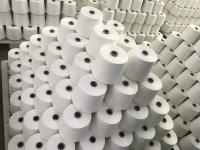 China 100% Cationic Polyester Ne 30/2 TFO Yarn Knitting Polyester Yarn for sale