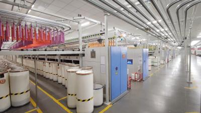 Cina 50/40/10 20S 40D Siro Compatto Filati miscelati di nylon per tessitura e maglieria Bianco grezzo in vendita