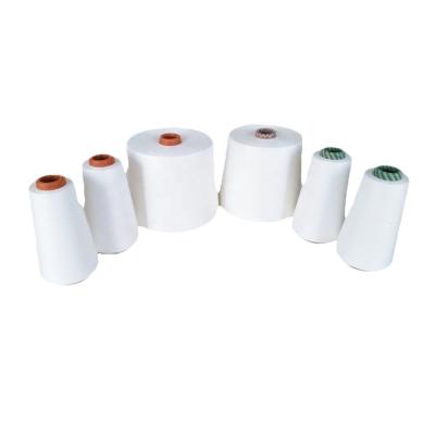 Cina Cotton pettinato BCI / poliestere riciclato GRS 80/20 40s Siro Compact Spun Yarn per tessitura in vendita