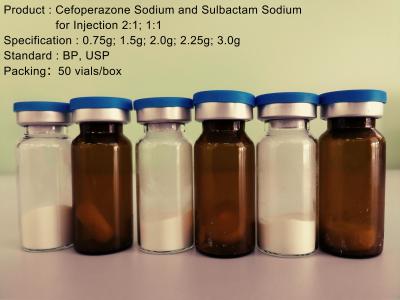 China Dry Powder Cefoperazone Sulbactam Injection , Cephalosporin Antibiotics for sale