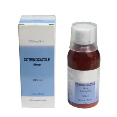 China Cotrimoxazole Syrup 240mg/5ml, 100ml/bottle Oral Medications for sale