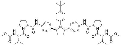 China Ombitasvir Drug Active Ingredients CAS 1258226-87-7 High Purity Anti Hepatitis C for sale