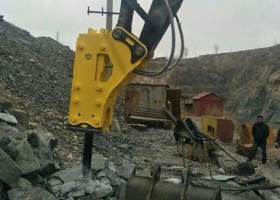 China 600 Bpm-Structuren van Graafwerktuigcat hydraulic hammer demolishing concrete Te koop