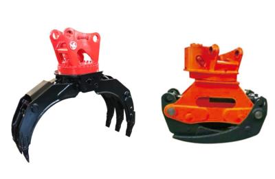 China CE Certificated Scrap Metal Grab Demolition Sorting Grapple For Excavator 20ton for sale