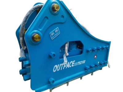 China OT2100 hydraulische Breker voor de Gehechtheid van Rock Hammer Excavator van 80 tongraafwerktuig Te koop