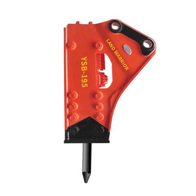 China YSB195 de Maalmachinegraafwerktuig Triangular Hammer van graafwerktuigconcrete breaker rock Te koop