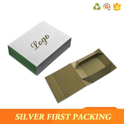 China Online Shopping Accept custom folding foldable cardboard magnetic box for sale