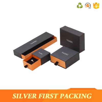 China Silverfirst New Custom Design Jewelry Boxes Made Of Cardboard Jewellery Display Box for sale
