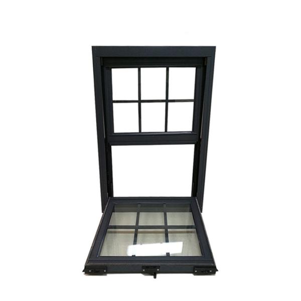 Quality Aluminum Alloy Thermal Broken Screen Frame Hung Window with Corrosion Resistance for sale