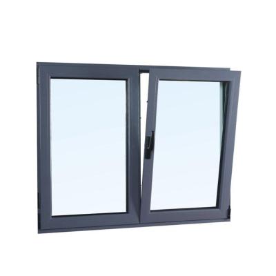 China Floating Glass Thermal Break Aluminum Tilt Up And Slide Sash Turn In Windows Modern Design for sale