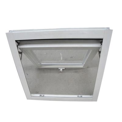 China Bedroom Matching Picture Window with Magnetic Screen and Double Glazed Black Steel for sale