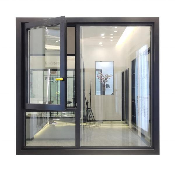 Quality Chinese Top White Frame Aluminum Alloy Casement Windows for Security and Louvre for sale
