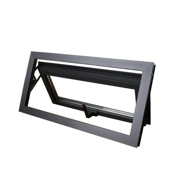 Quality Stained Glass Type Awning Custom Picture Windows with Modern Aluminum Alloy for sale