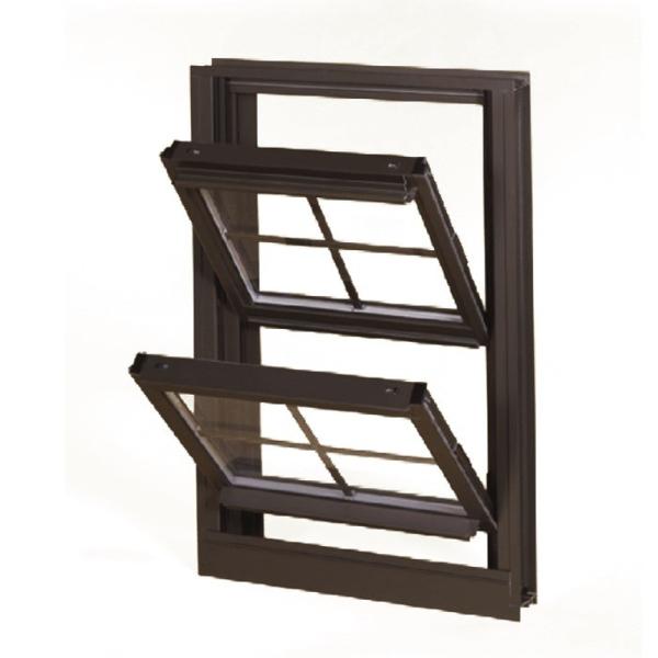 Quality Double Hung Vinyl Window With Screen And Upvc Frame For Bathroom Renovation Solution for sale