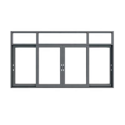 China OEM aangepast 2023 Courtyard Aluminium Schuifvenster met waterdicht glas Te koop
