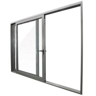 China OEM aangepast 2023 Courtyard Aluminium Schuifvenster met waterdicht glas Te koop