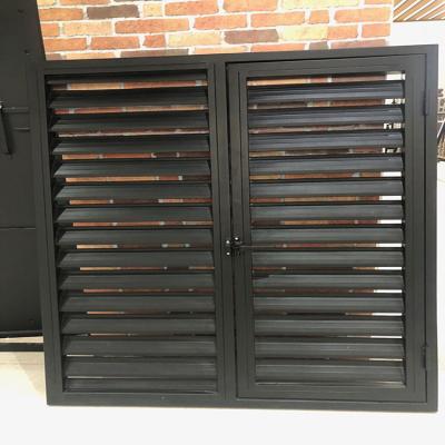 China Horizontal Opening Modern Design Aluminum Glass Sliding Fire Rated Shutters for House for sale