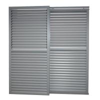 China Customized Shape Shutter Proof Glass Sliding Compact Shutter for Interior Windows for sale
