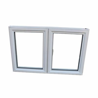 Cina Moderno design termico rotto alluminio doppio vetro Casement Finestre con maglia di sicurezza in vendita