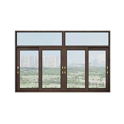 China Schuiframen van aluminiumglas met muskietnet voor modern ontwerp en functionaliteit Te koop
