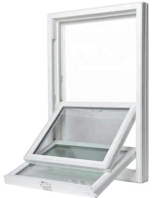 Cina Vetro trasparente Upvc finestre a doppio appeso Dimensioni personalizzate Finestre insonorizzate in vendita
