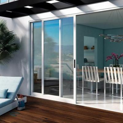 China Schuiframen van aluminiumglas met muskietnet voor modern ontwerp en functionaliteit Te koop