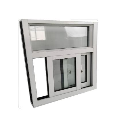 China Hochentwickelte Technologie Schiebefenster aus Aluminium, kugelsicher für die Schule zu verkaufen