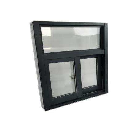 China Hochentwickelte Technologie Schiebefenster aus Aluminium, kugelsicher für die Schule zu verkaufen