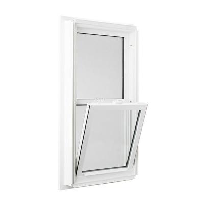 Cina Finestre in vinile insonorizzate in PVC con finestre in plastica a una sola appesa con schermo magnetico in vendita