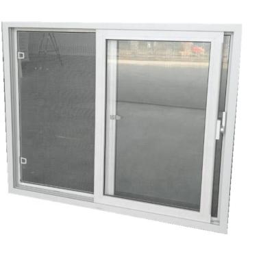 China Modelo de abertura horizontal Janela deslizante de PVC para impermeabilização e tipo de cortina pendente à venda