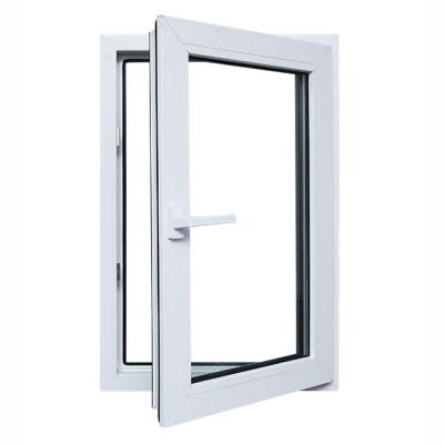 中国 カスタマイズされたサイズ 壊れ切れないデザイングリル 窓 ダブルガラス カーセメント 窓 UPvc 販売のため