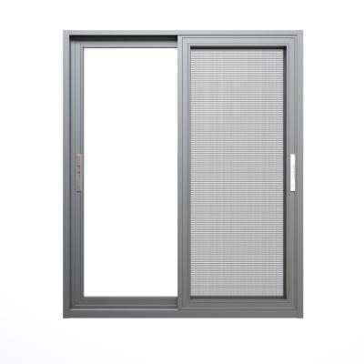China Design Aluminium-Rutschfenster für kleine Badezimmer Wärmedämmung und Schalldämmung zu verkaufen