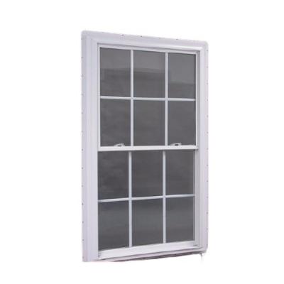 Cina Cornice in pvc, finestre scorrevoli in plastica a sospensione singola con schermo pieghevole in vetro temperato in vendita