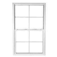 China Plastic Window Design Upvc Soundproof Vinyl Windows Single Hung VERTICAL Opening Pattern for sale