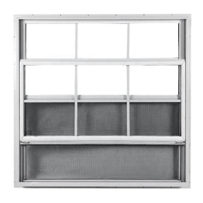 Cina Progettazione di finestre in plastica Upvc insonorizzante finestre in vinile con apertura verticale in vendita