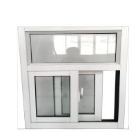 China Aluminium Vertical Sliding Window with Tempering Glass and Horizontal Opening Pattern for sale