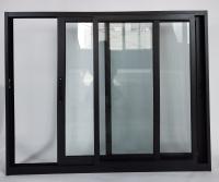 China Customized Soundproof Double Glazed Aluminum Windows with High Security Lock System for sale