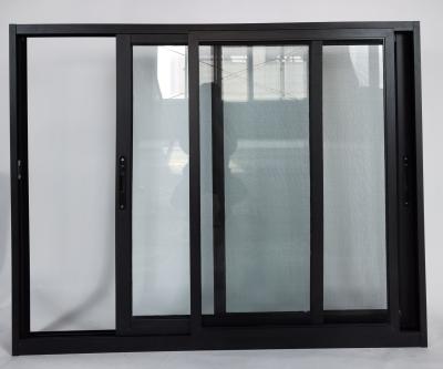 Cina Finestre in alluminio a doppio vetro insonorizzate con sistema di chiusura di alta sicurezza in vendita
