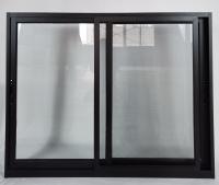 China Customized Soundproof Double Glazed Aluminum Windows with High Security Lock System for sale