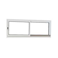 China Horizontal Opening Aluminum Storefront Windows Superior Heat Insulation Performance for sale