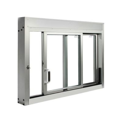 China Horizontaal open aluminium winkelruimte vensters superieure warmte-isolatie prestaties Te koop