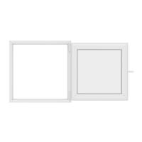 China VERTICAL Opening Pattern Small Casement Window for OEM Customized within Fenesta for sale