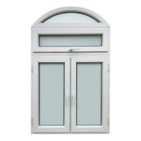 China Vertical Opening Pattern Impact Resistant Casement Windows with Reinforced Security for sale