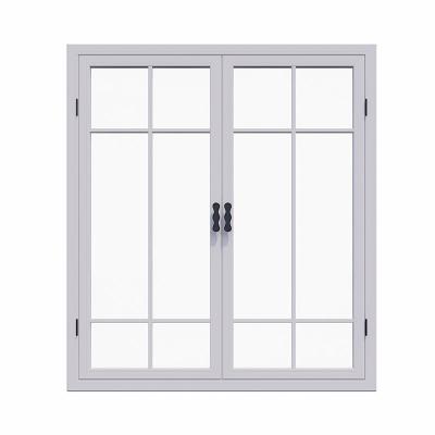 Cina Interni in acciaio Casement Finestra tipo vetro Tempering Upvc Double Glaze Black Workshop in vendita