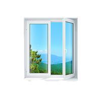 China Soundproof Function Upvc Arch Top Casement Window with Modern Design Style for sale