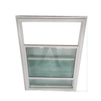 China Reflective Double Glass Upvc Fixed Double Hung Window for Residential Developments for sale